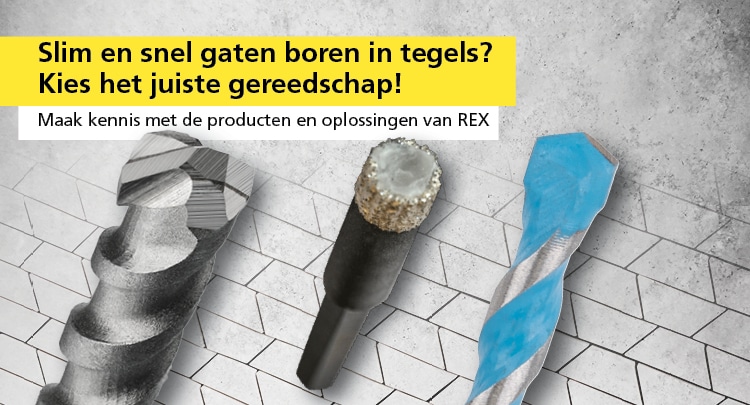 Slim en snel gaten boren in tegels | Hemmink